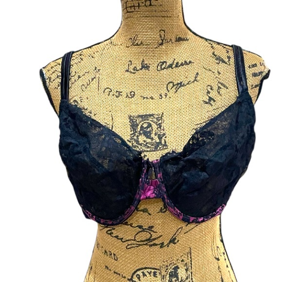 Cacique | Intimates & Sleepwear | Cacique Black Lace Underwire Unpadded ...